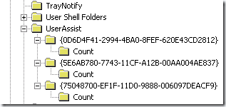 A Quick Glance At The UserAssist Key in Windows « Windows Explored