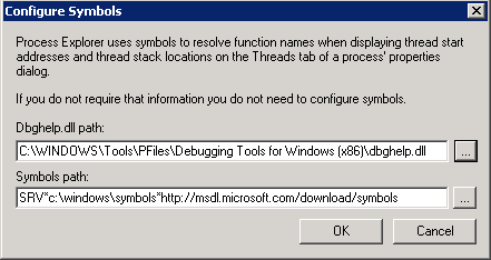 Resolve Symbols in Process Explorer-Monitor Without Installing the ...